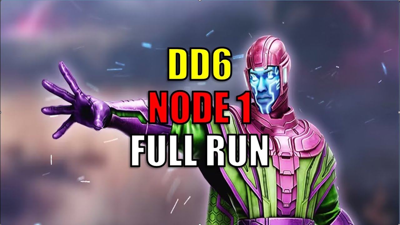 Dark Dimension 6 (DD6)- Node 1, Full run. Marvel Strike Force - MSF ...
