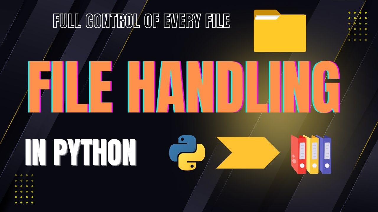 File Handling in Python | Python main File Kaise Banaye | Urdu / Hindi ...