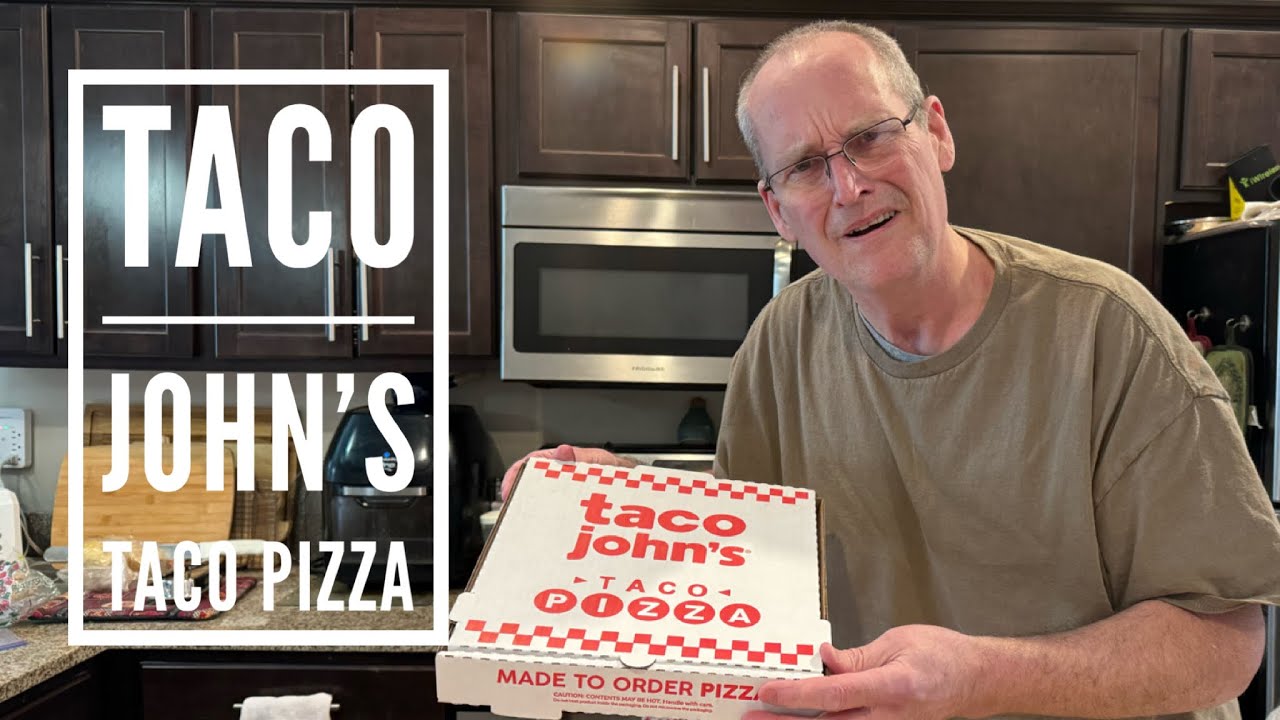 Taco John’s Taco Pizza Food Review! Limited Time! - YouTube
