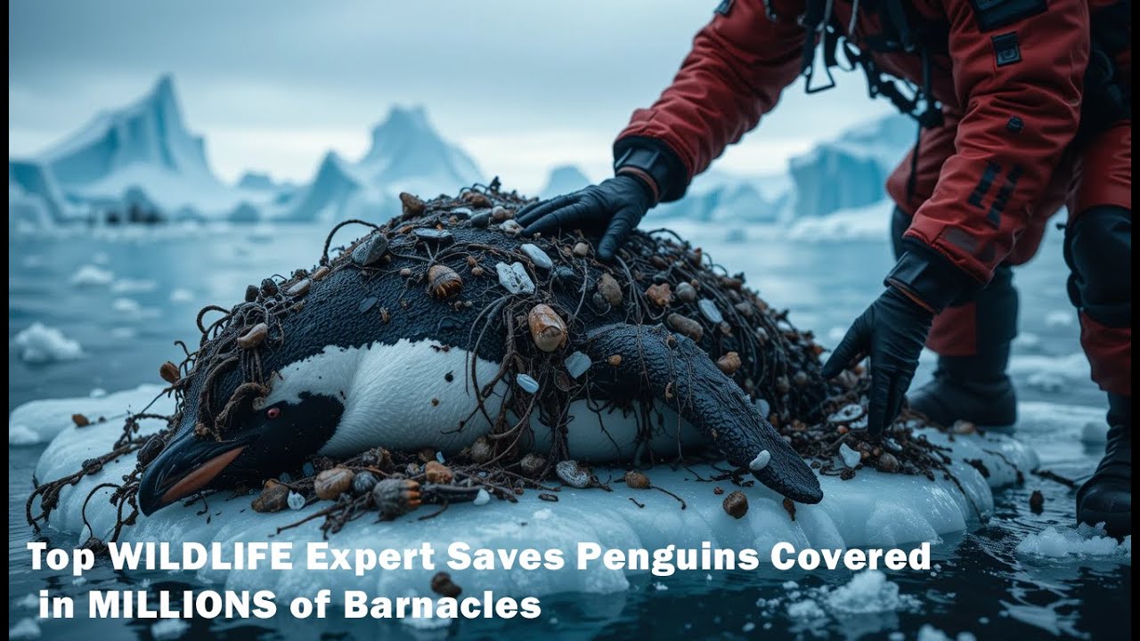 Top WILDLIFE Expert Saves Penguins Covered in MILLIONS of Barnacles ...