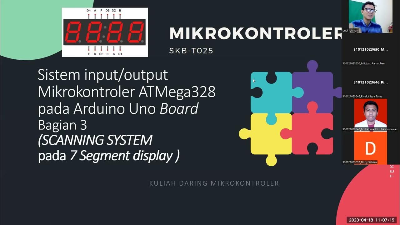 ARDUINO UNO DISPLAY 7 SEGMENT SCANNING SYSTEM | KULIAH KE-7 MIKROKONTROLER | STMIK BANJARBARU ...