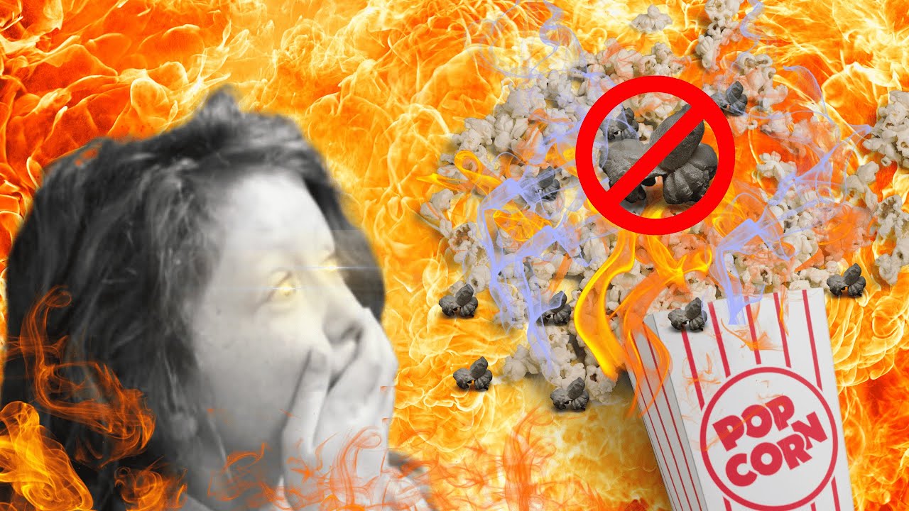 This Book Caught My Popcorn On FIRE! (Oh No!) - YouTube