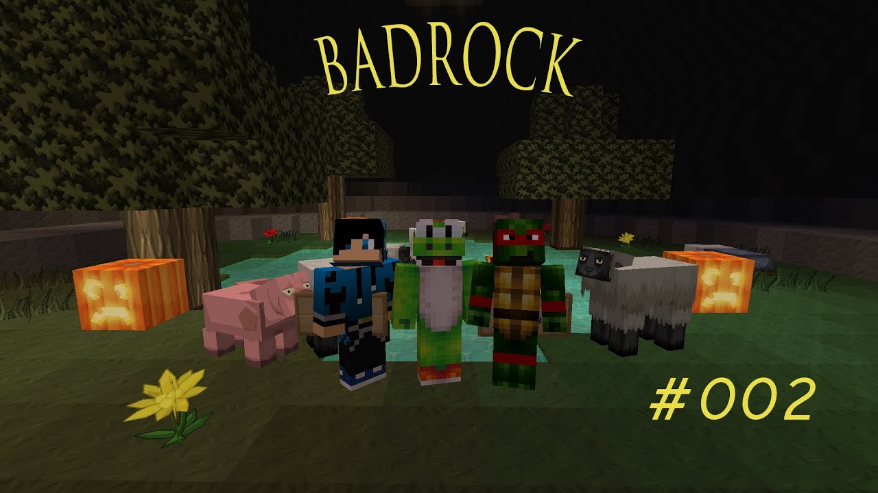 Minecraft Adventure Map Badrock Part 2 - YouTube