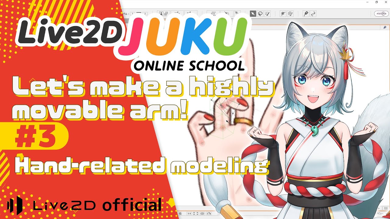 Let's make a highly movable arm! ③ Hand-related modeling - YouTube
