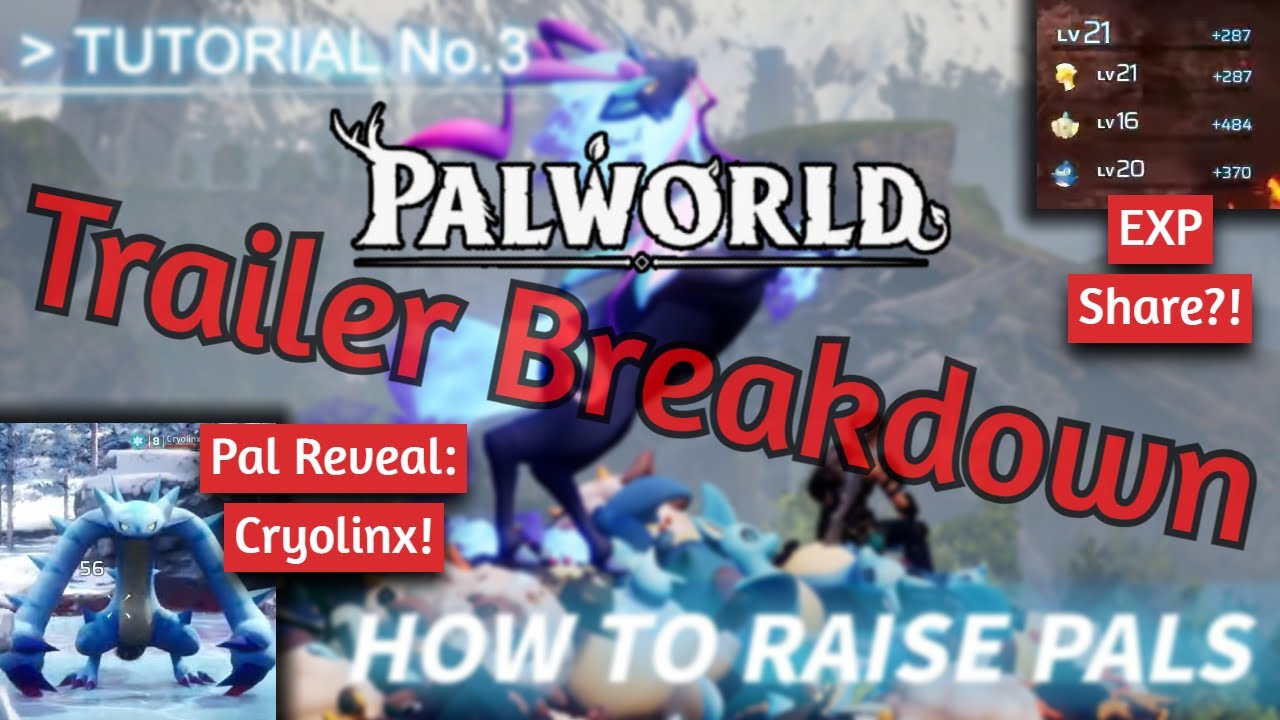 Trailer Breakdown | HOW TO RAISE THE STRONGEST PALS | Palworld - YouTube