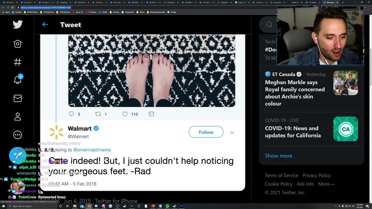 Walmart has a foot fetish - YouTube