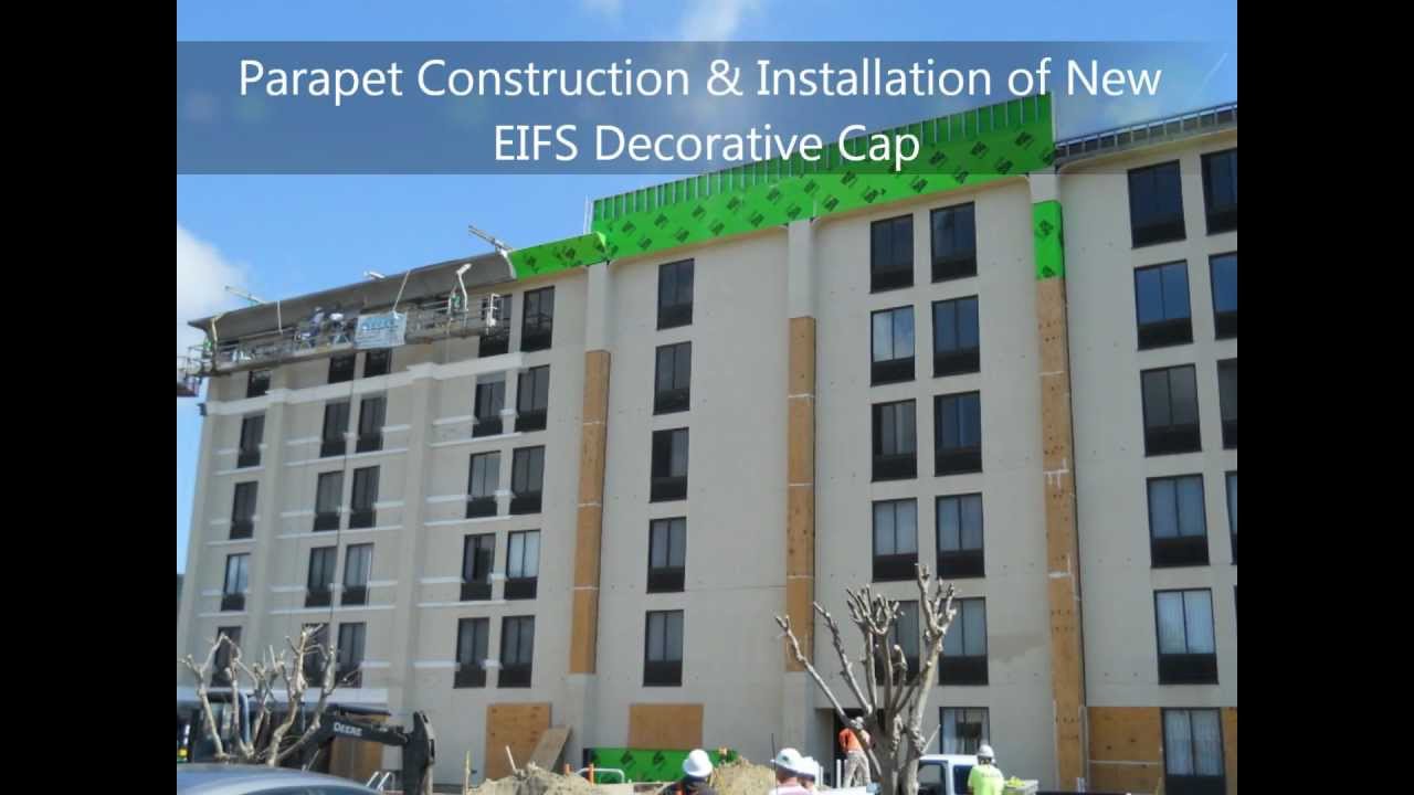 EIFS Decorative Cap by AWR Inc. @ Holiday Inn - YouTube