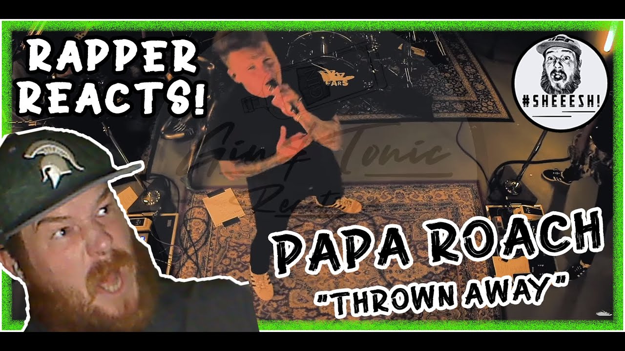 Papa Roach - Thrown Away (Live In Studio 2020) | RAPPER REACTS! - YouTube