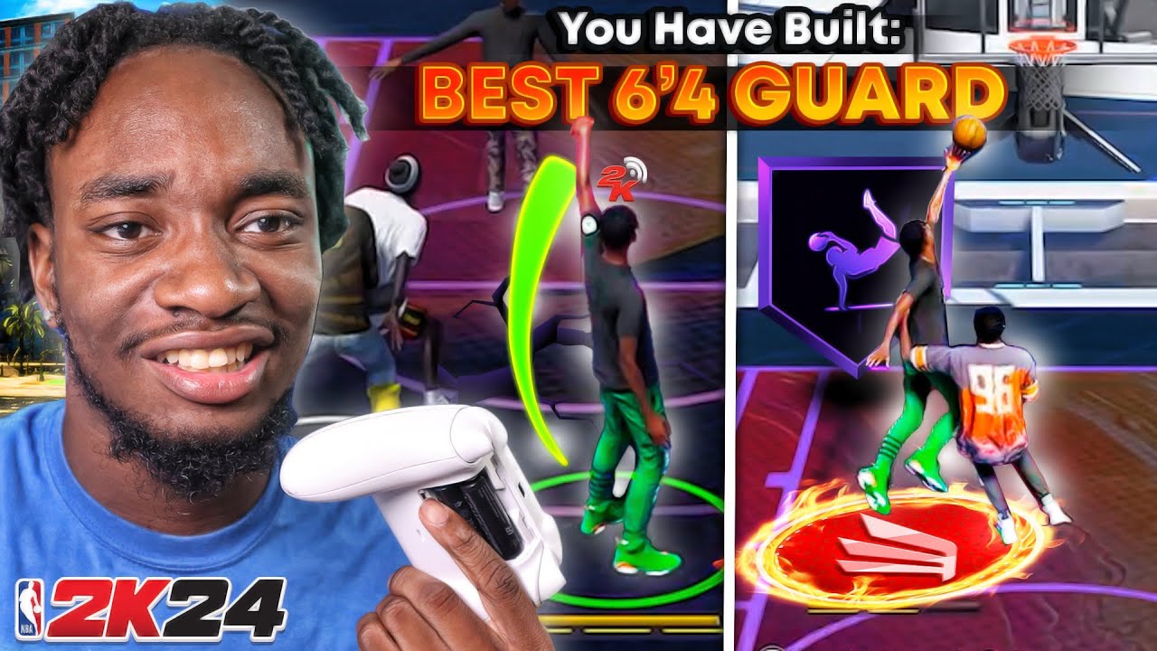 I TOOK MY 6'4 SHOT CREATOR BUILD TO THE PARK ON NBA 2K24! BEST ...