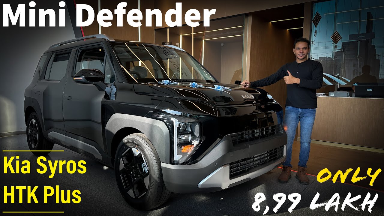 Mini Defender 😱 Kia Syros HTK Plus 2025 Review ️ Price & Mileage? Kia ...