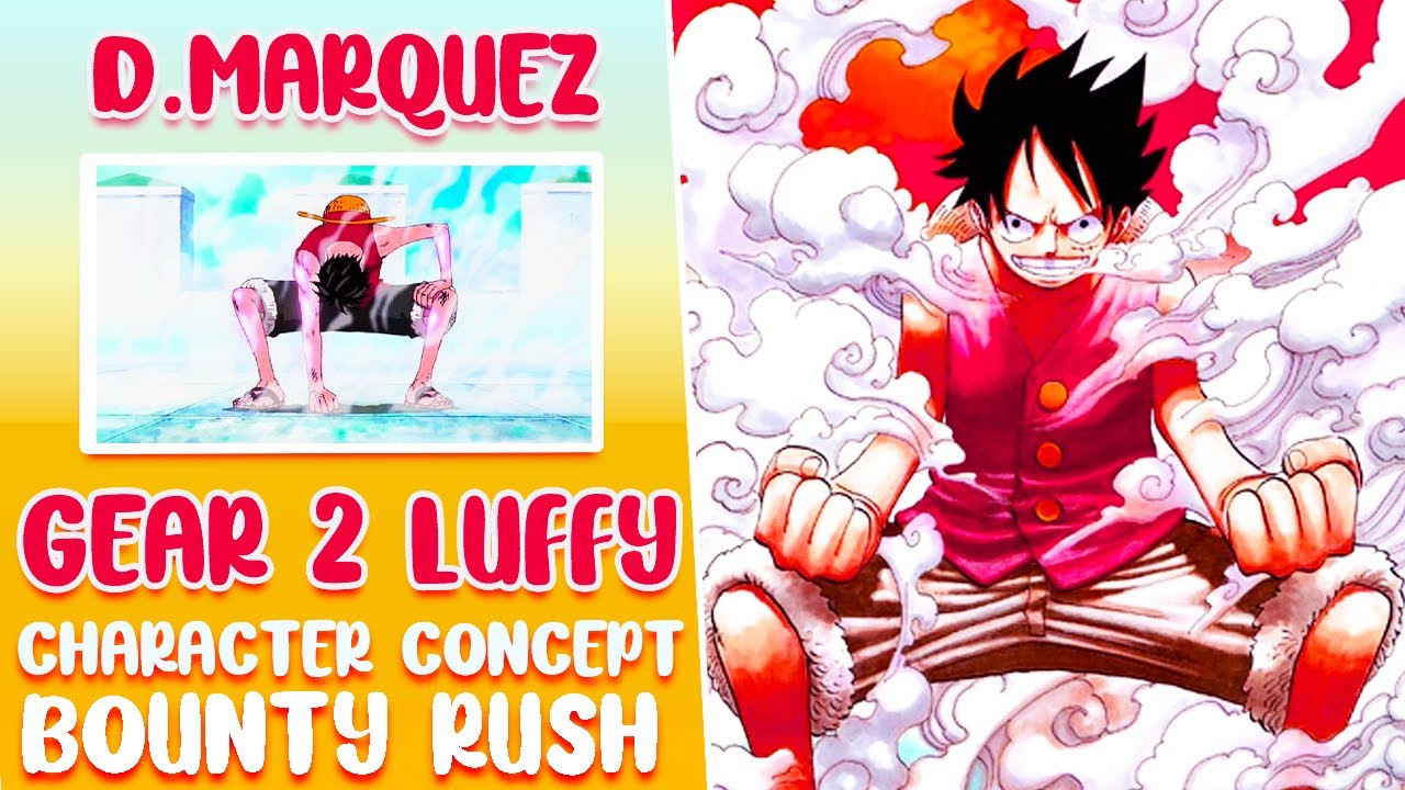 GEAR 2 LUFFY - RED RUNNER STEP UP / ONE PIECE BOUNTY RUSH CHARACTER ...