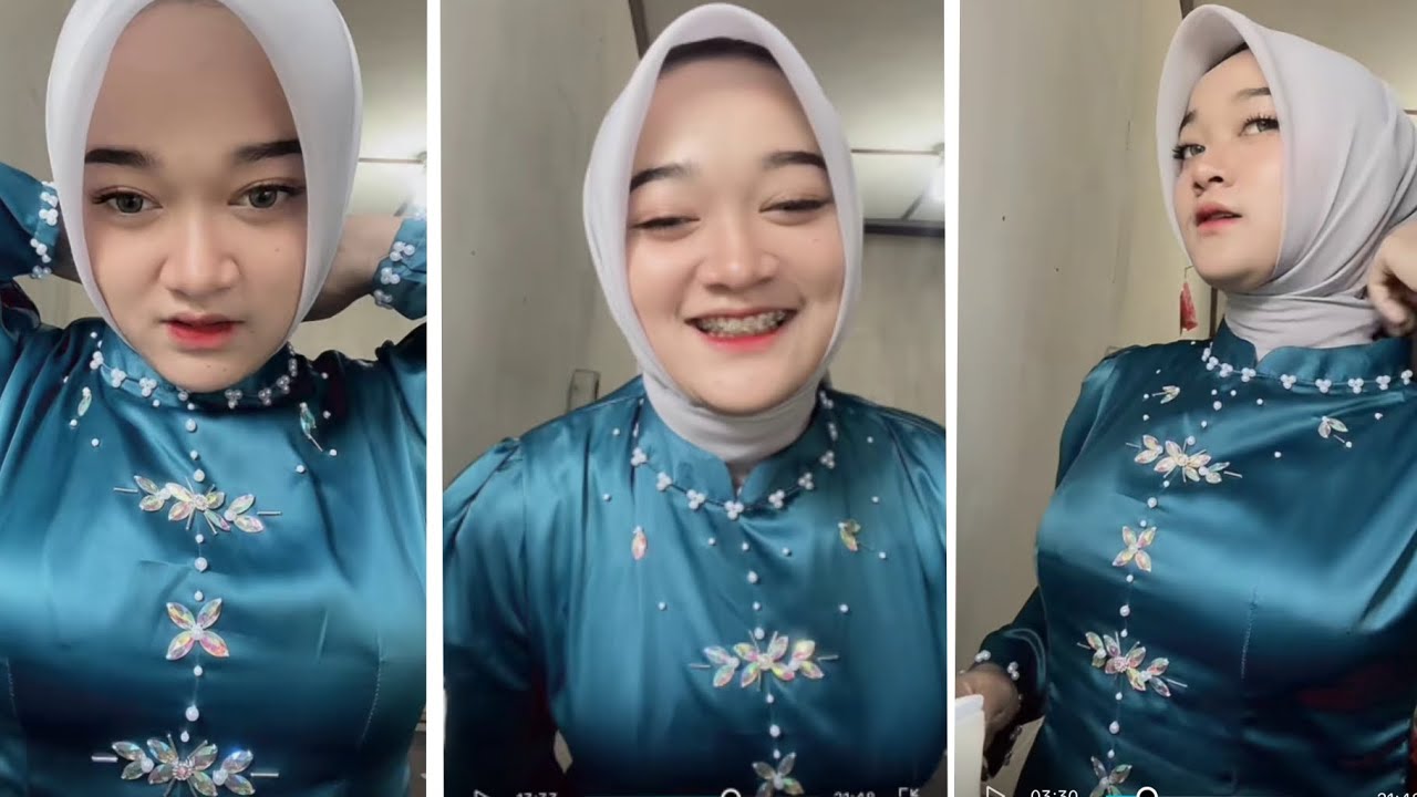 Live tiktok jilbab cantik mau kondangan 🩵 - YouTube
