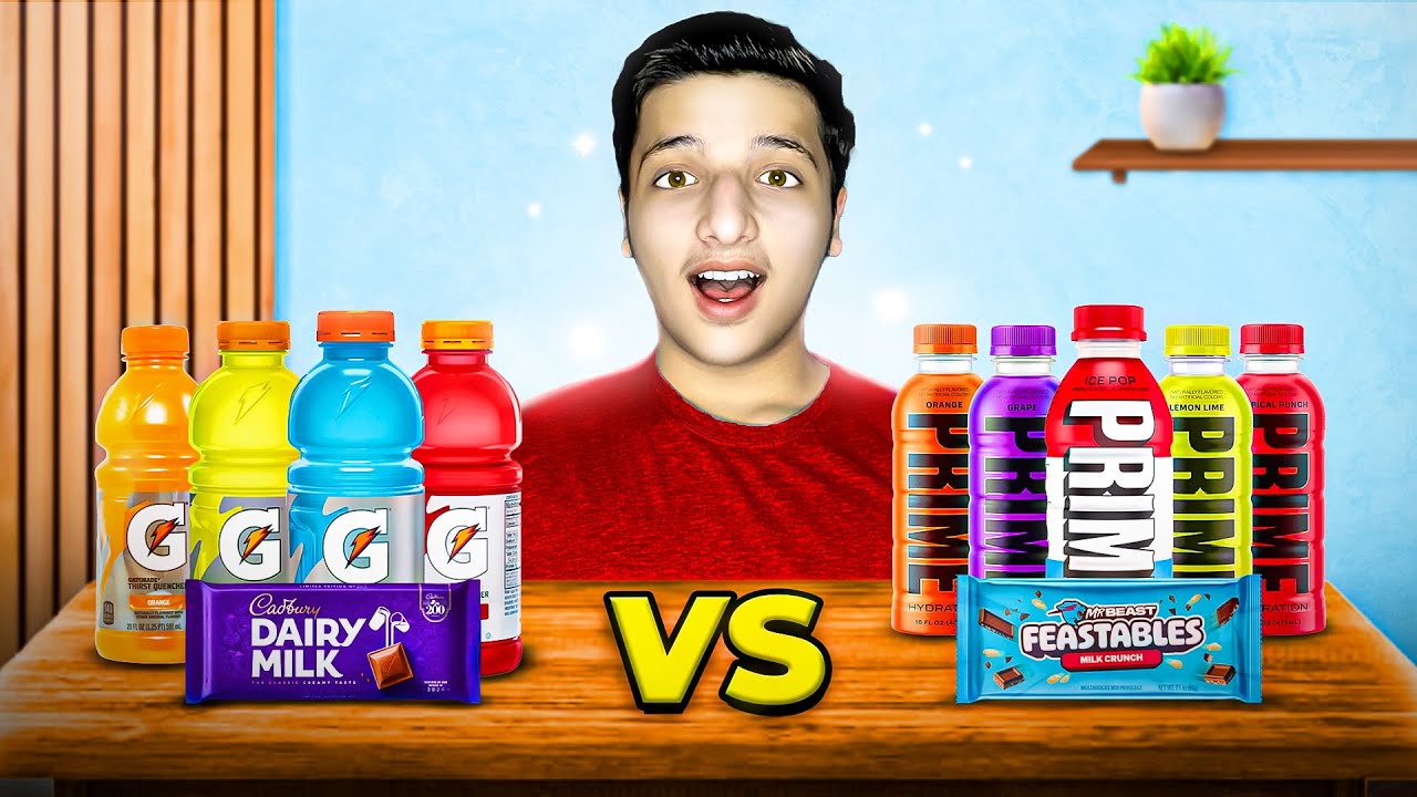 I Tried Famous Youtuber Brands And Compared Them😱!! - YouTube