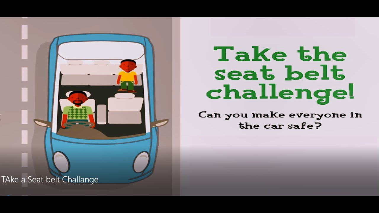 Take a Seat belt Challenge - YouTube