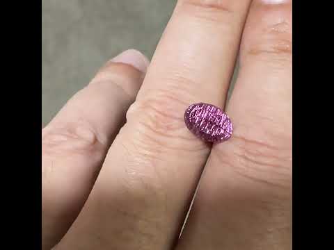 Tanga Garnet Deep Concave™ Cut 2.36 carats #johndyergems #tangagarnet #garnetring