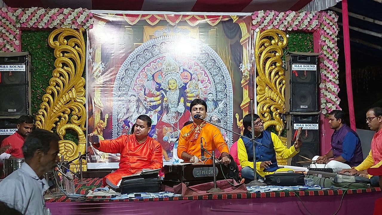 Ichhapur Maa Durga Puja Bhajan Sandhya - 2023 - YouTube