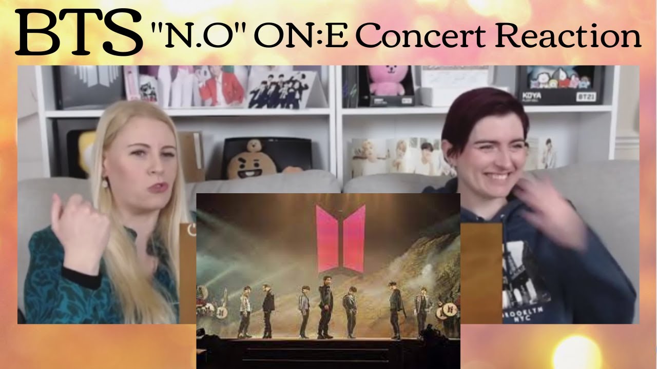 BTS: "N.O" ON:E Concert Reaction - YouTube