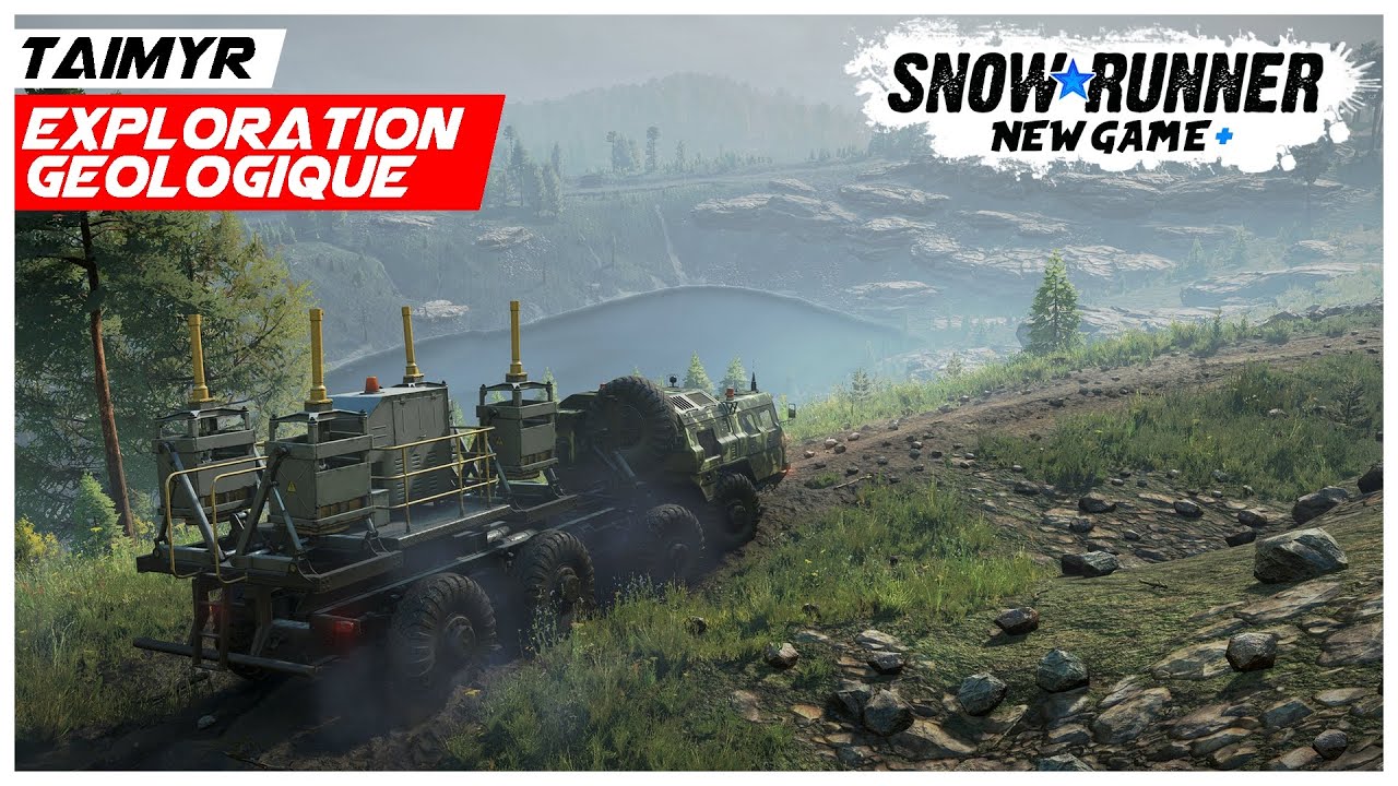 Taïmyr - Exploration géologique - Snowrunner NG+ #202 Serie X - YouTube