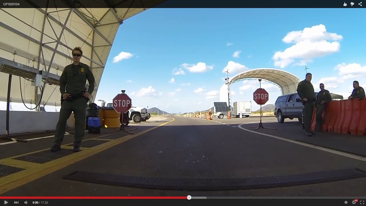 Badass Border Patrol Agents guard the Desert, Ajo, Arizona Checkpoint ...