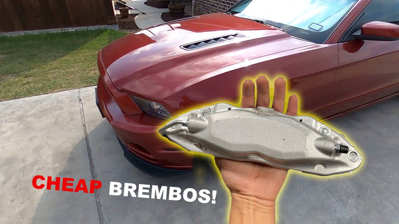 How i got my 2014 Mustang Brembos for CHEAP! (4 piston brake upgrade ...