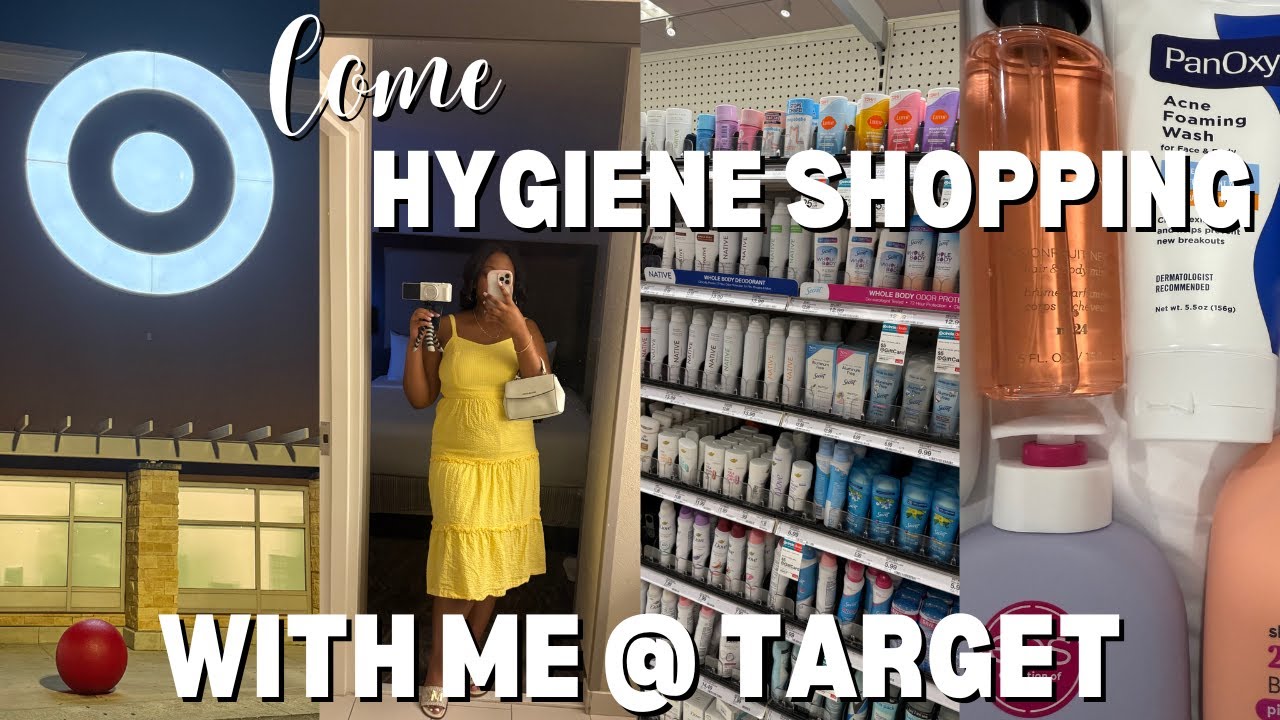COME HYGIENE SHOPPING WITH ME @TARGET | Target finds, hygiene ...