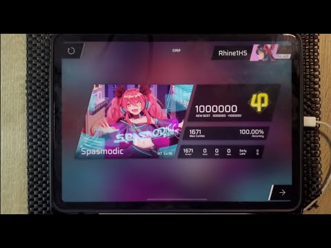 [Phigros] Spasmodic (AT 16) φ - YouTube