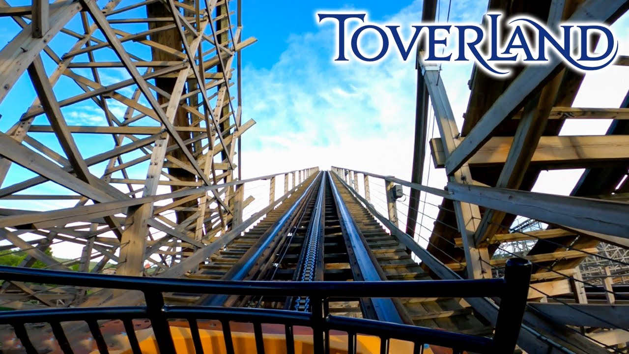 TROY - Toverland, 4K Front Row POV / On-Ride - YouTube
