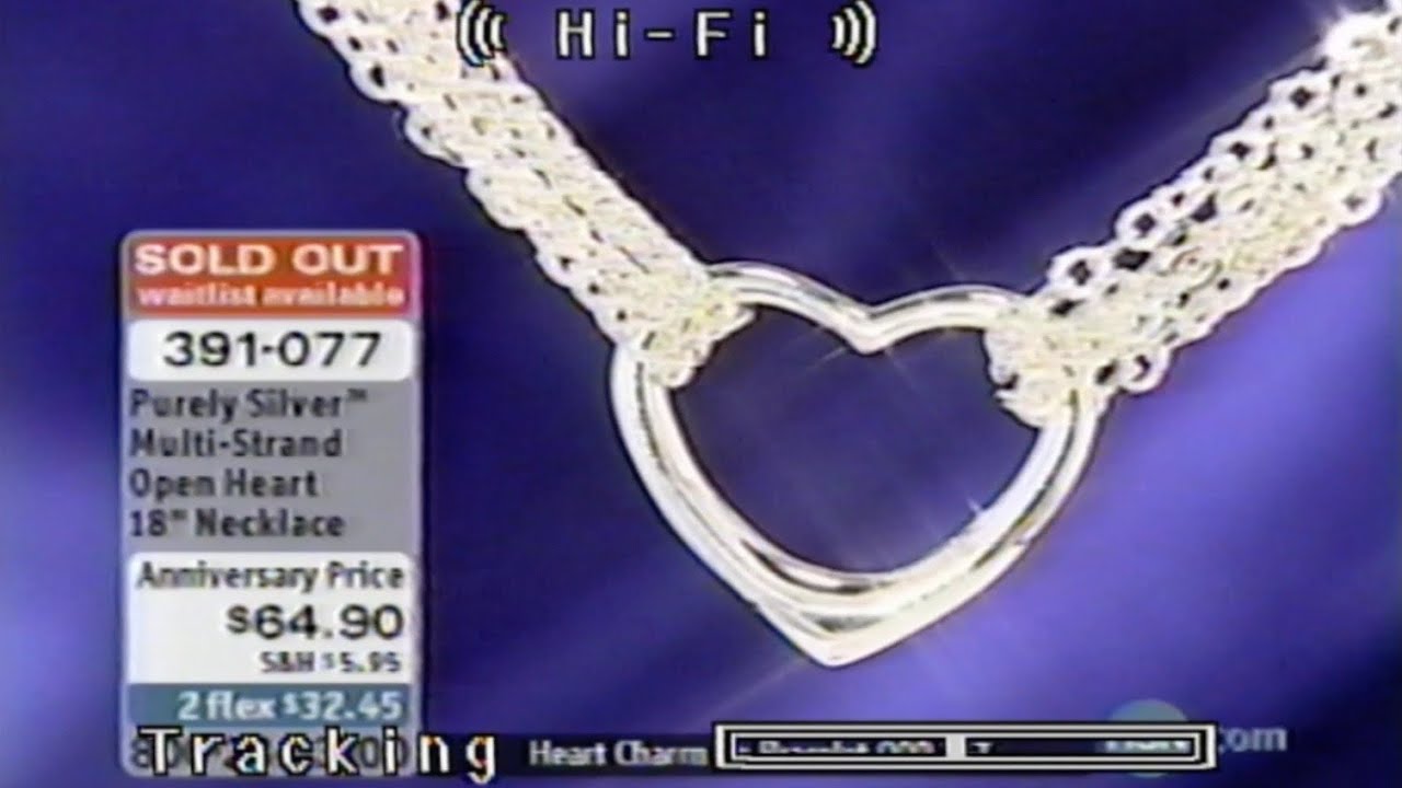 Retro Y2K HSN Sales Broadcast - Purely Silver Jewelry circa 2000 VHS ...