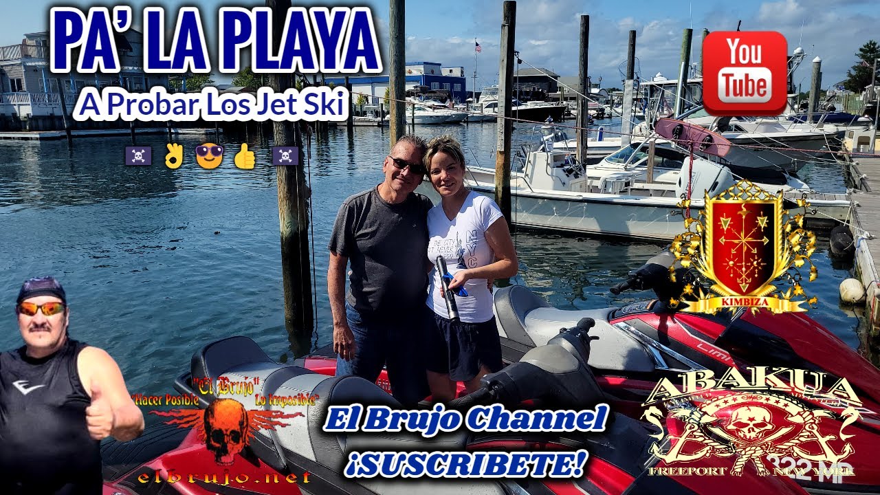 Pa La Playa A Probar Los Jet Ski 🏴‍☠️👌😎👍 🏴‍☠️ El Brujo - YouTube