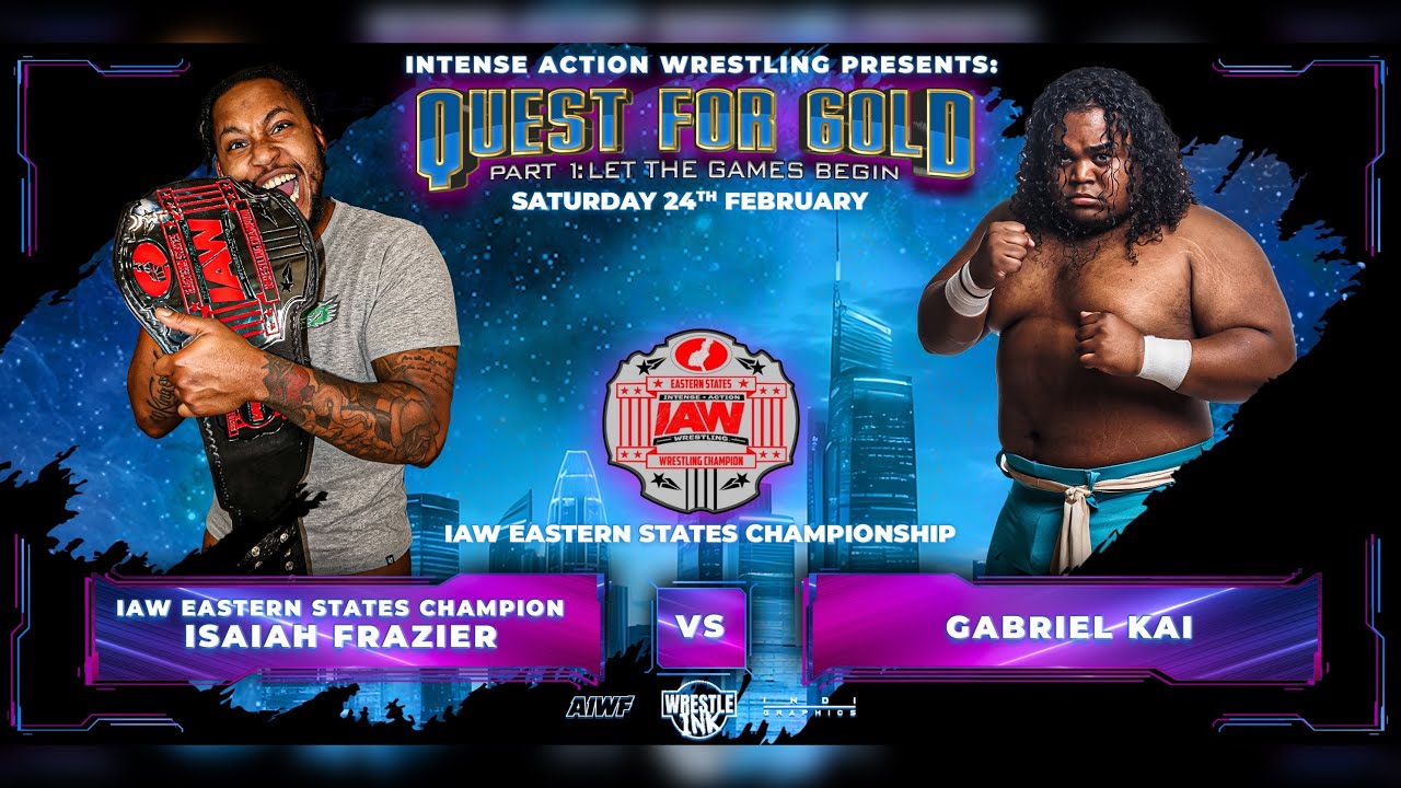 Isaiah Frazier vs Gabriel Kai | IAW Eastern States Championship | Quest ...