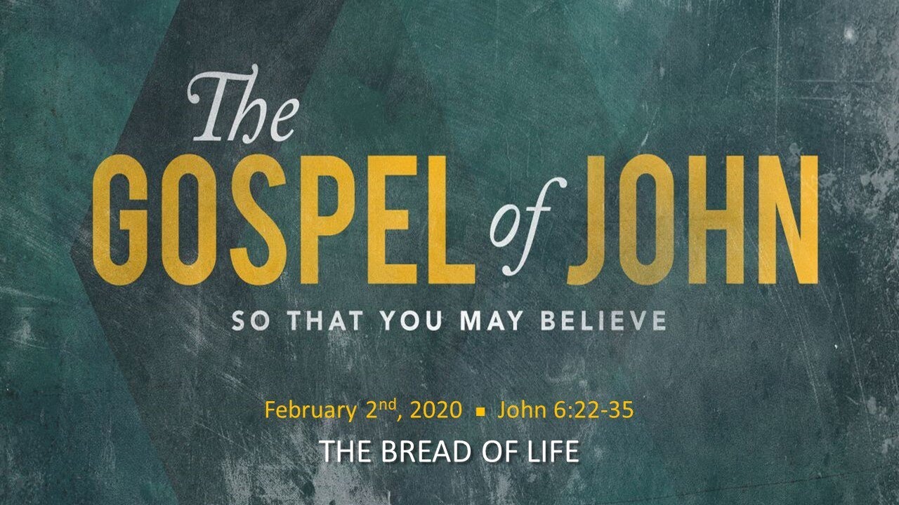 John 6:22-35 - The Bread of Life - YouTube