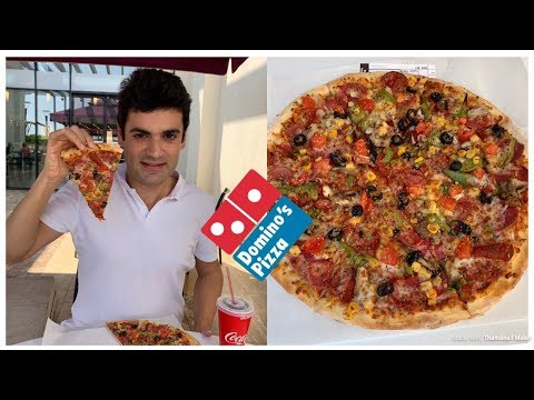 EVDE DOMİNOS BOL MALZEMOS PİZZA TARİFİ!!! | Domino's Pizza Recipe