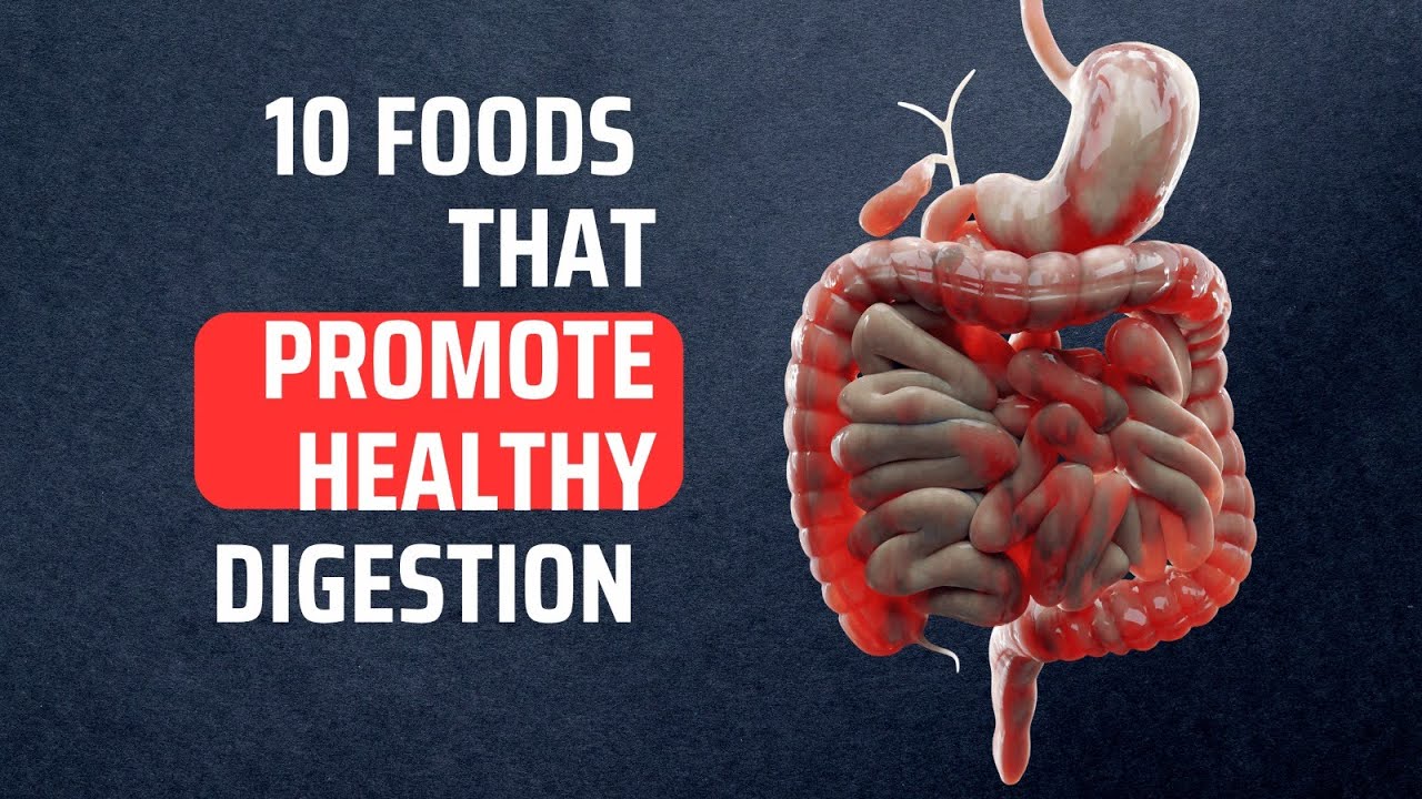 10 Foods That Promote Healthy Digestion - YouTube