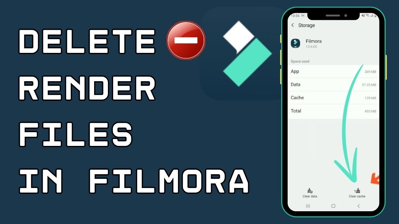 How to delete render files in Filmora App 2024? - YouTube