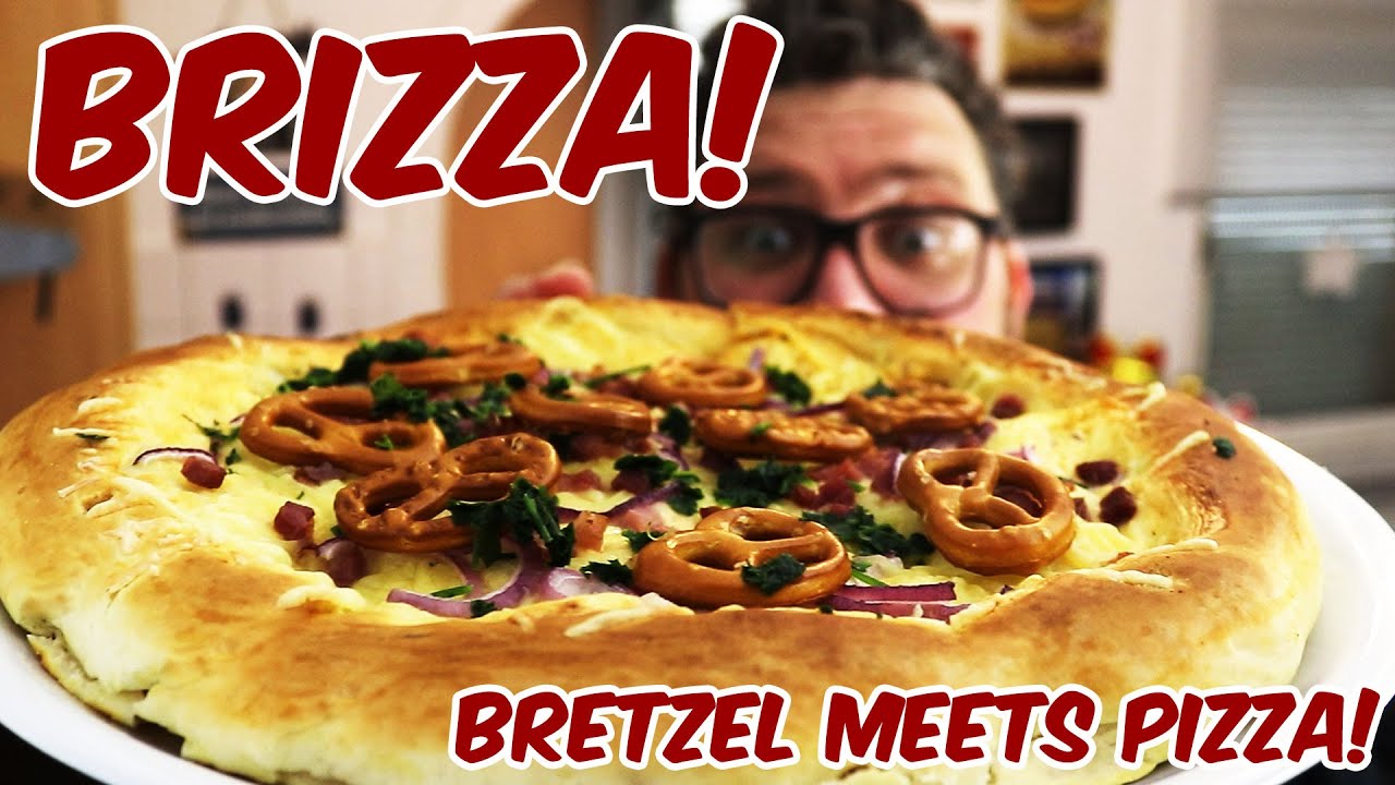 REZEPT: BRIZZA - BRETZEL MEETS PIZZA - schnell und einfach selber ...