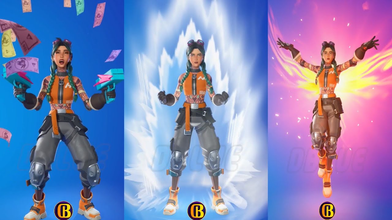 New COMBAT TECH JULES All Emotes & Dances in Fortnite - YouTube