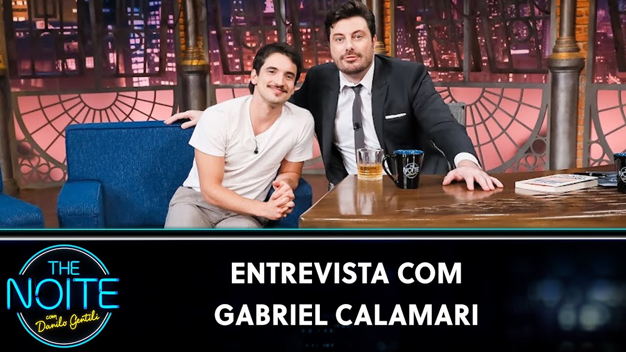 Entrevista com o ator Gabriel Calamari | The Noite (30/05/23) - YouTube