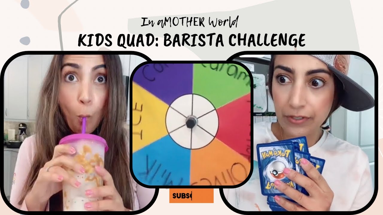 Kids Quad: Barista Challenge 3 part video - YouTube