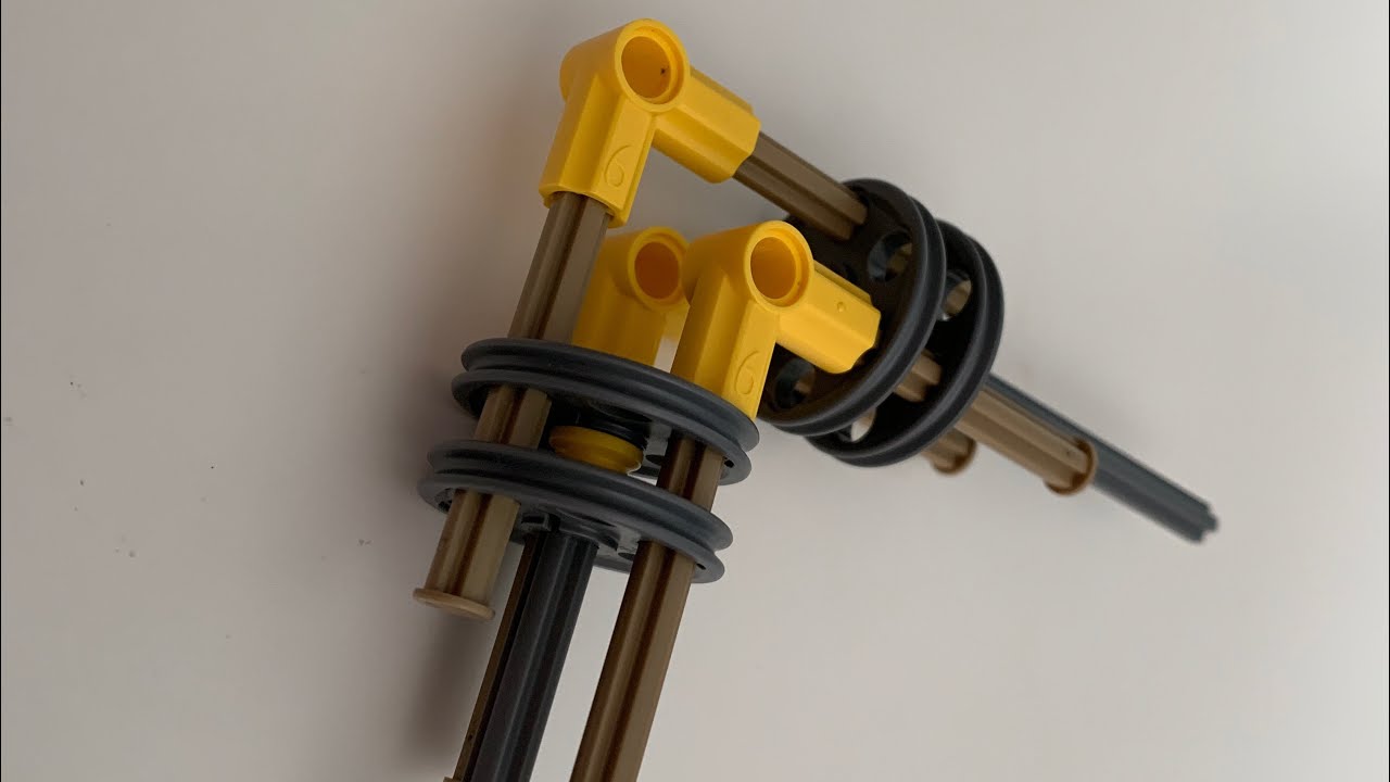 Lego Fixed 90 Degree joint. Heavy duty - YouTube
