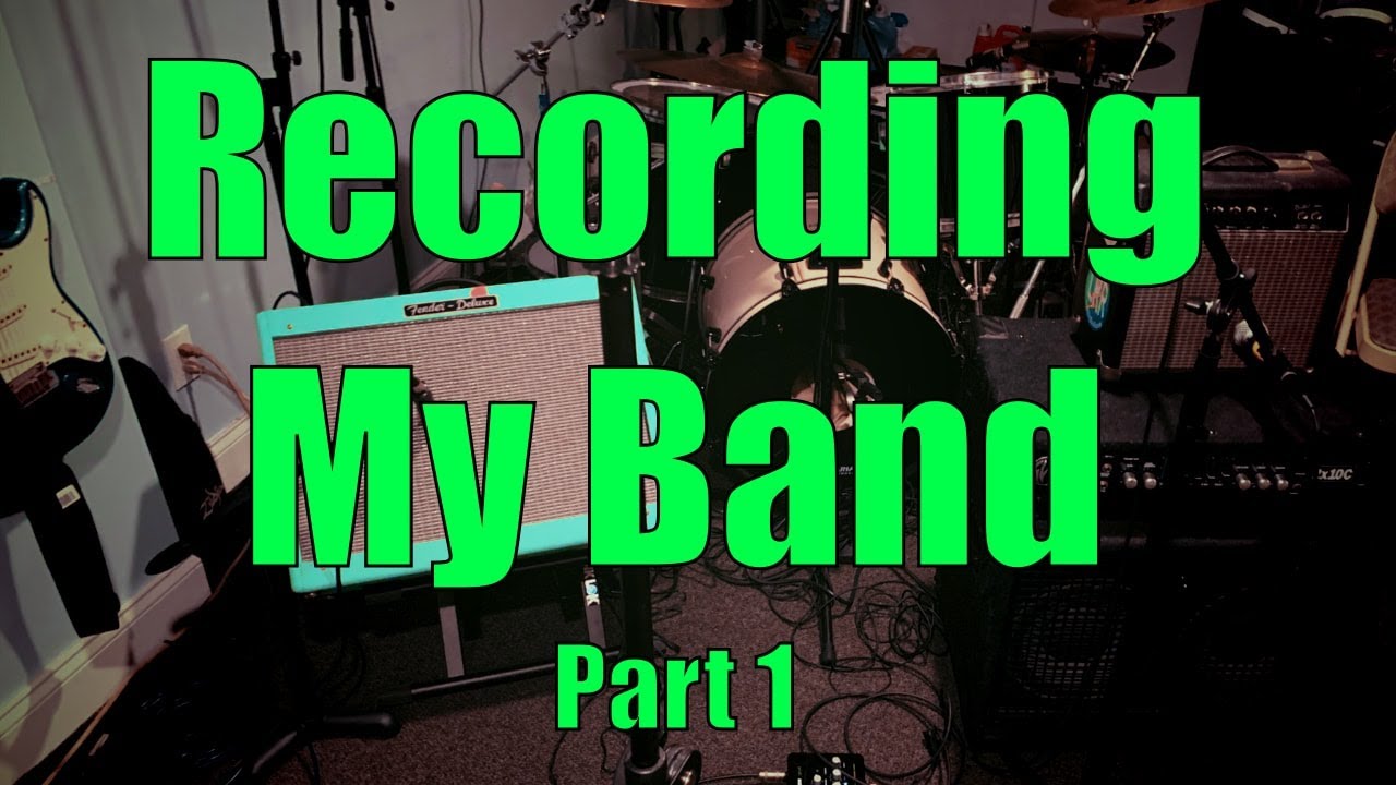 Recording My Band Part 1 - Music Production Club Live Class - YouTube
