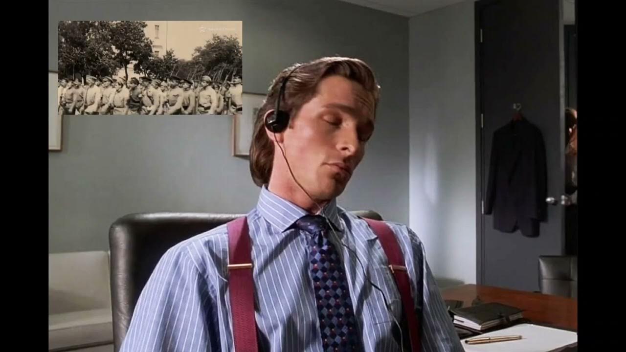 Патрик Бейтман слушает Советскую музыку - YouTube