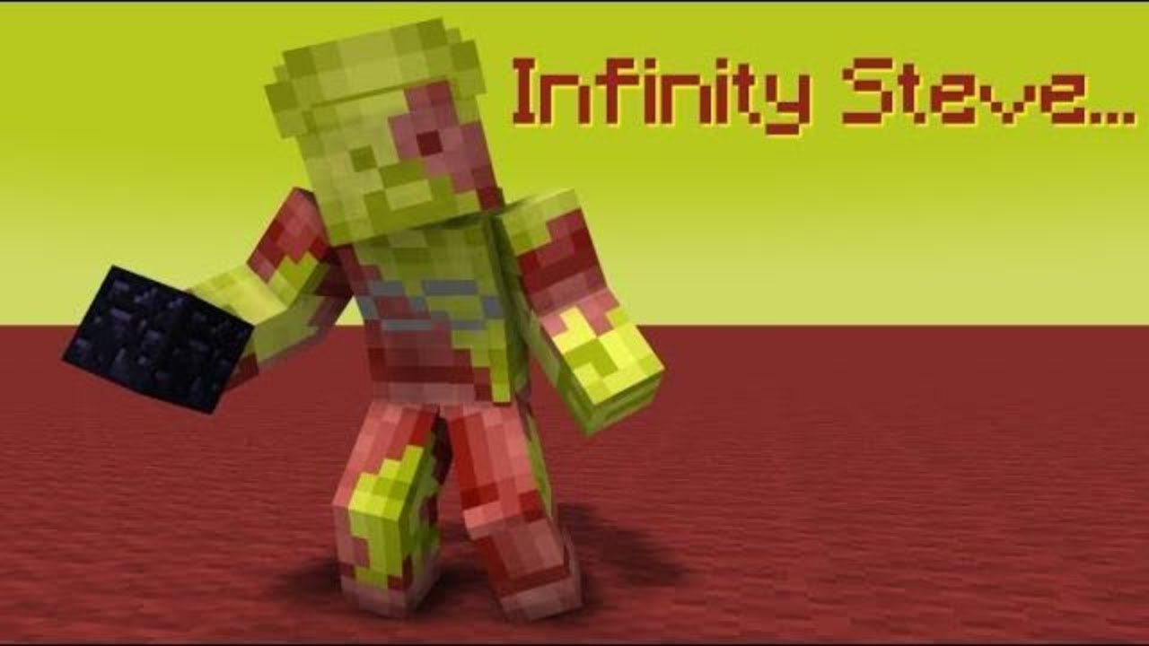 The Story Of Infinity Steve - Minecraft - YouTube
