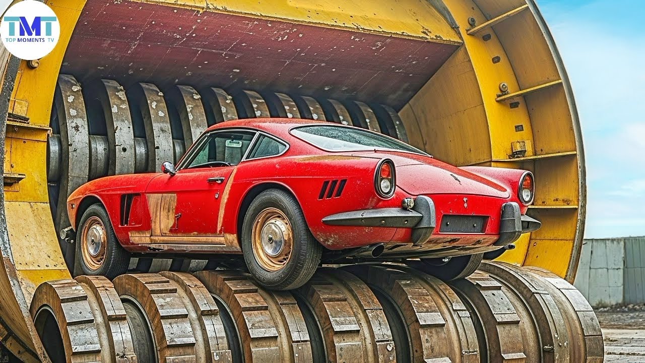Most Insane Shredding Machines That Destroy Everything | Fastest Car ...