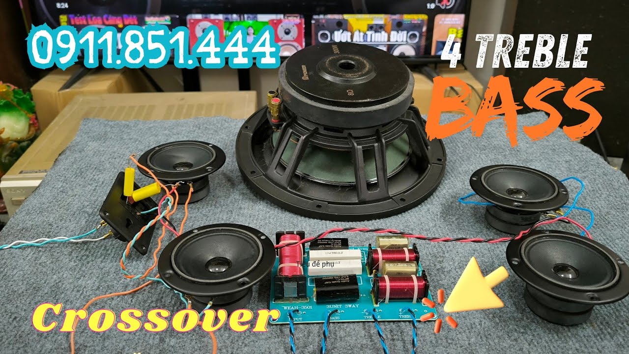 Phân Tần Nâng Cấp Cho Dòng Loa Bose, BMB 1 Bass 4 Treble - YouTube