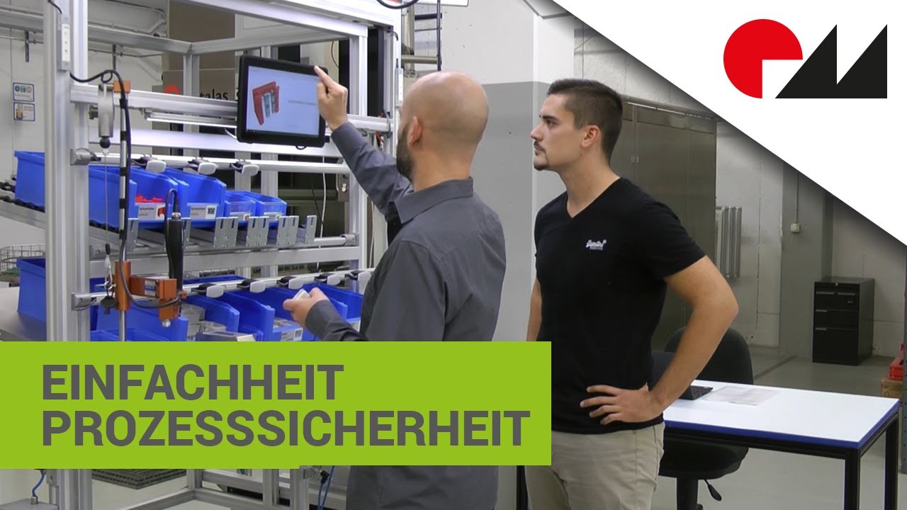 SETAGO Pick by Light Vorteile – Einfachheit und Prozesssicherheit - YouTube