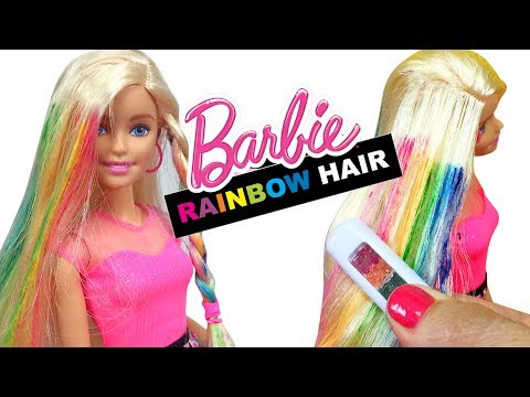 Barbie Oyuncak Saç Yapma Seti ile Yıpranmış Saçlara Bakım | Evcilik TV
