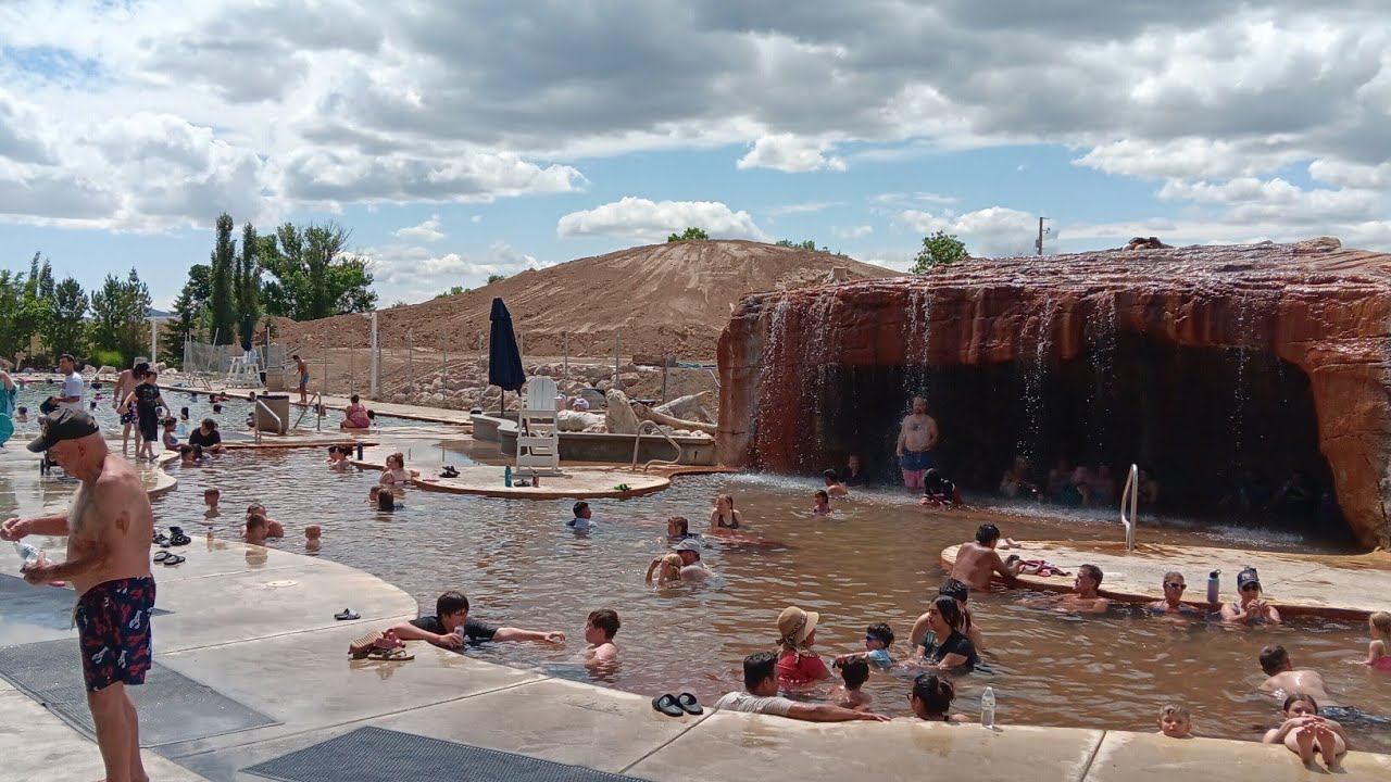 Crystal Hot Springs Utah - YouTube