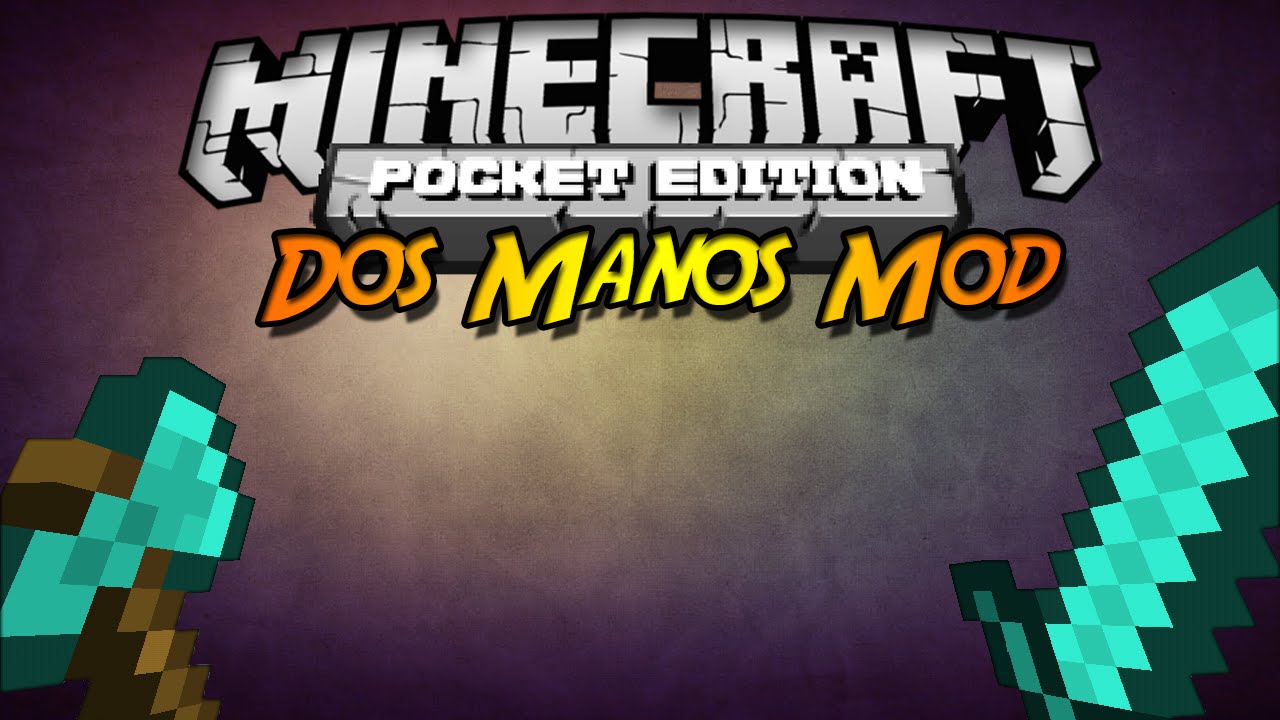 Minecraft PE 0.9.X Complemento | Dos Manos Mod V2 (Español) (DualWield ...