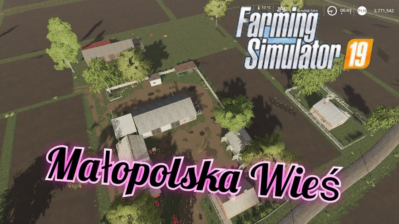 Małopolska Wieś FS19 😎 przedstawienie gospodarstwa😃 - YouTube