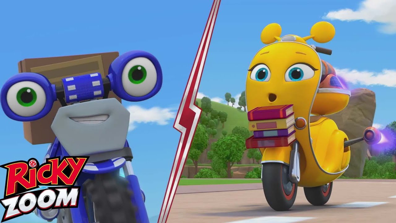 Ricky Zoom | Scoot's new Booster Rockets! | Cartoons For Kids - YouTube